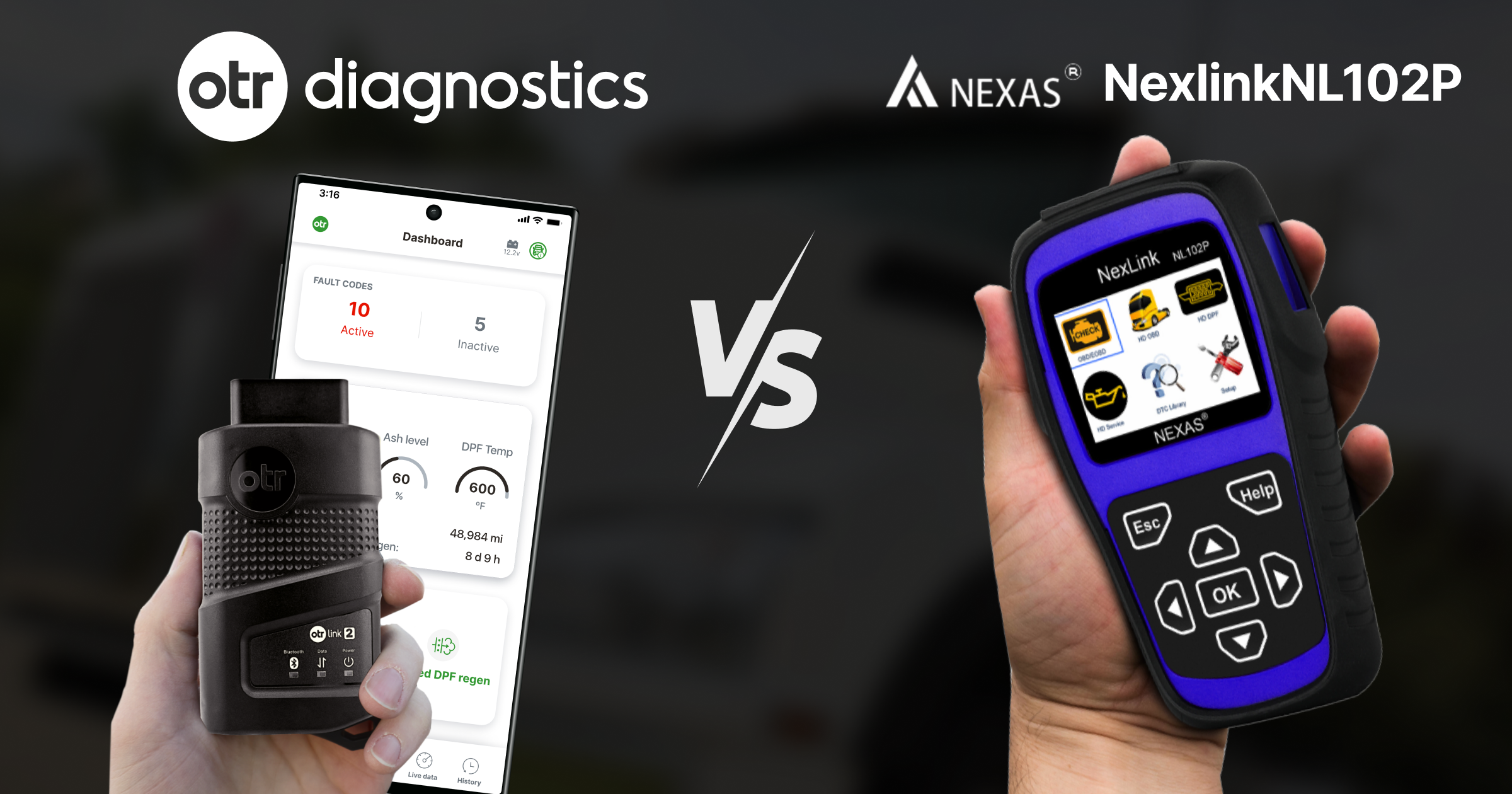 Why OTR Diagnostics outshines the Nexlink NL102P heavy-duty scanner – OTR Performance® Inc.