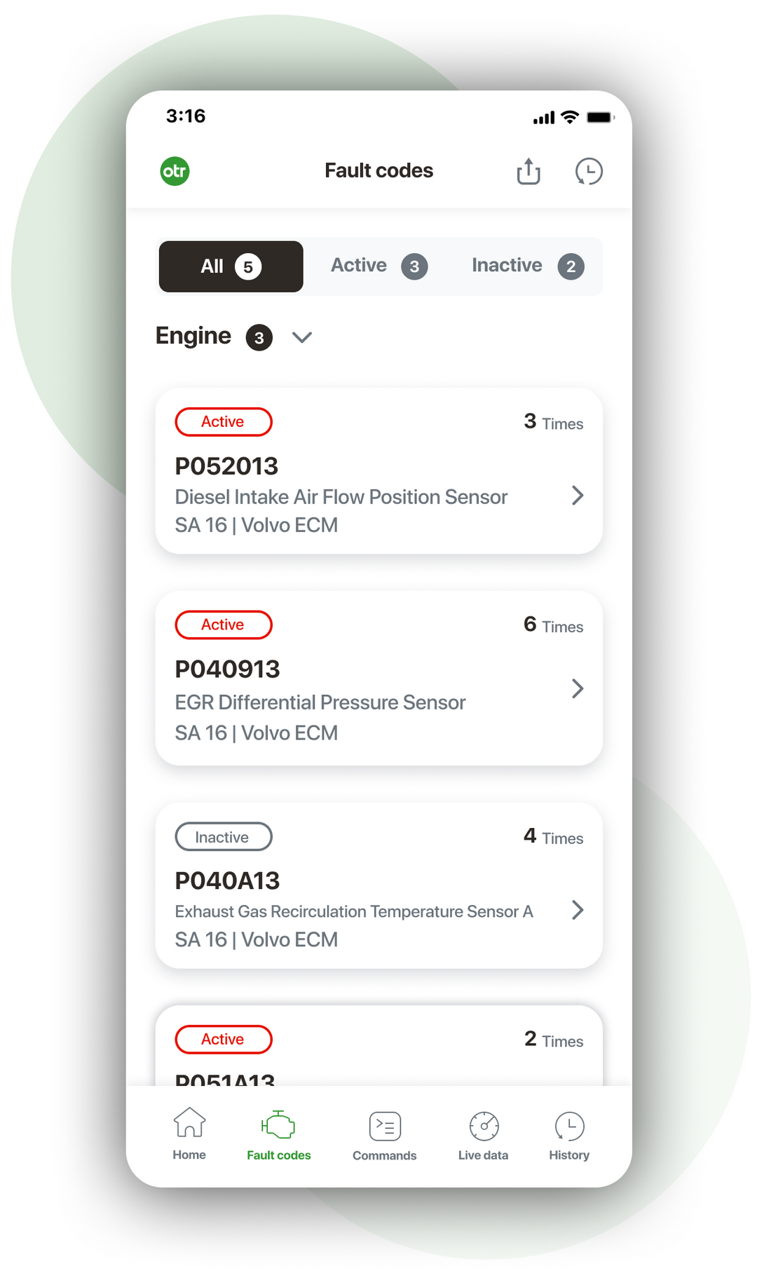 Fault Codes – OTR Performance® Inc.