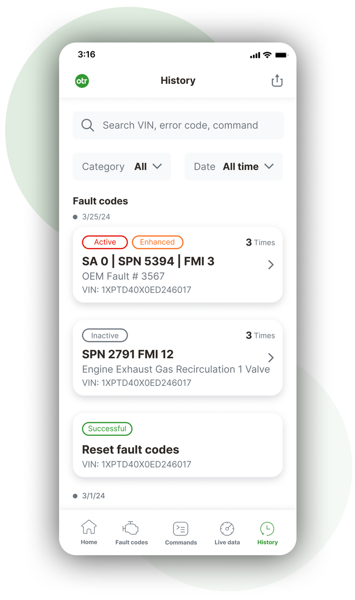 Fault Codes – OTR Performance® Inc.
